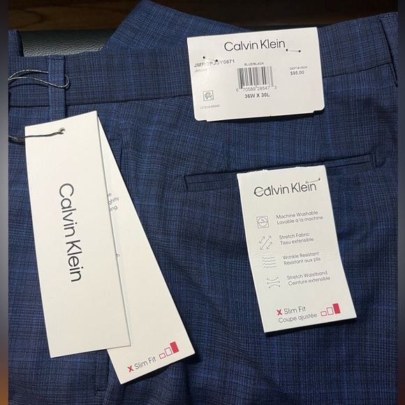 Calvin Klein | Pants | Mens Calvin Klein Slim Fit Pants 36 X 3 | Poshmark
